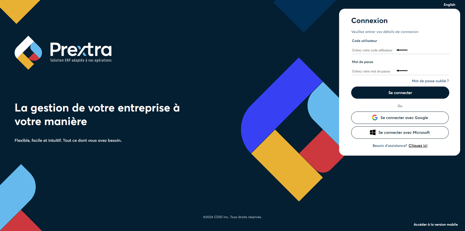 Aide Générale - Prextra